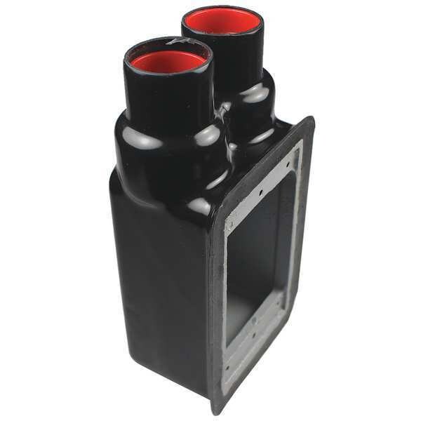 Calbond Electrical Box, FSS Box Type, 1 Gang, PVC PV0700FSS2 | Zoro