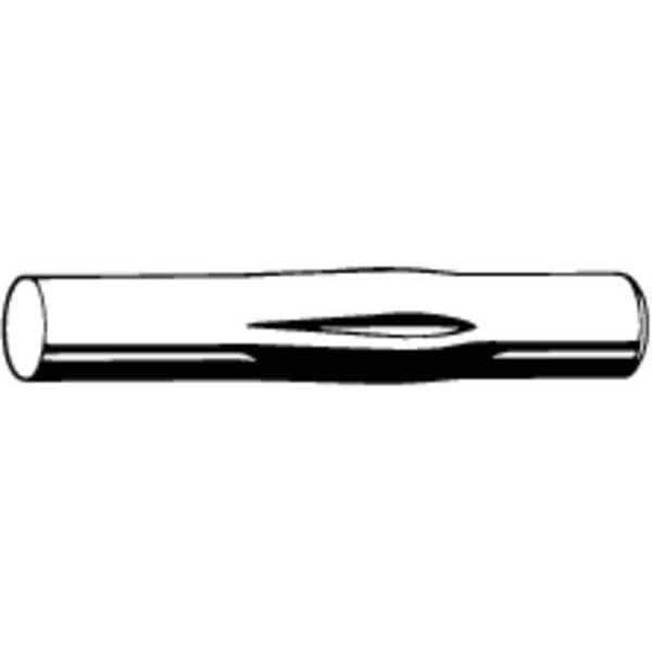 Zoro Select Half Length Grooved Center Pin Type E 10 PK U39750.012.0100 ...