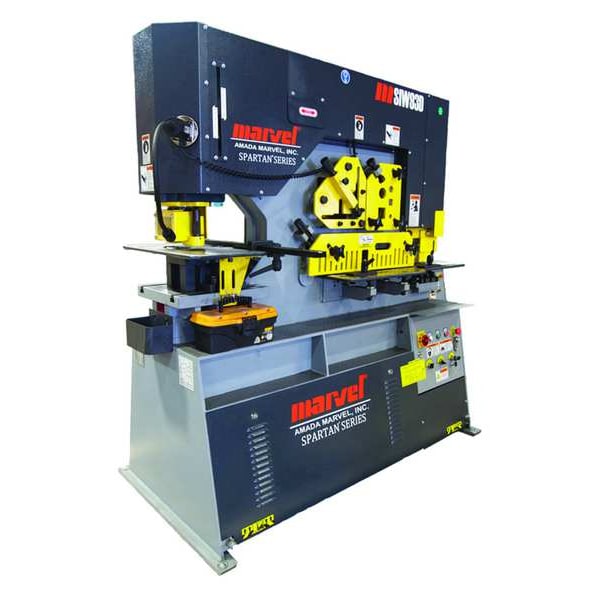 Marvel Hydraulic Ironworker, 84 tons Max. Force MSIW93D | Zoro