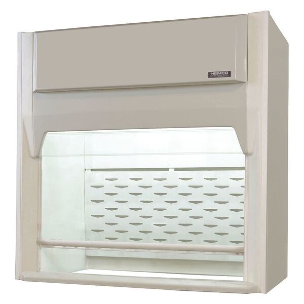 Hemco Fume Hood, Vapor Proof, 48" W, 59" H, 115V 45421 | Zoro