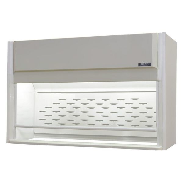 Hemco Fume Hood, Ducted, 72" W, 115V, Silver Beige 17244 | Zoro