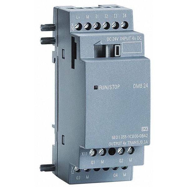 Siemens Input/Output Module,4 Inputs,4 Outputs (6ED10551CB000BA2) | Zoro