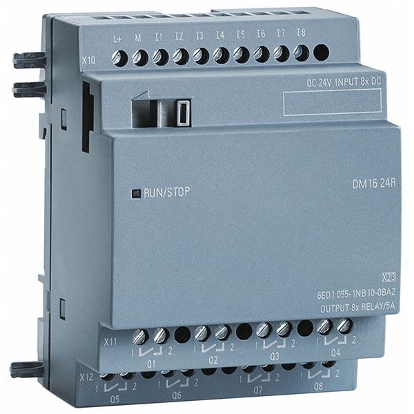 Siemens Input/Output Module, 8 Inputs, 8 Outputs 6ED10551NB100BA2 | Zoro