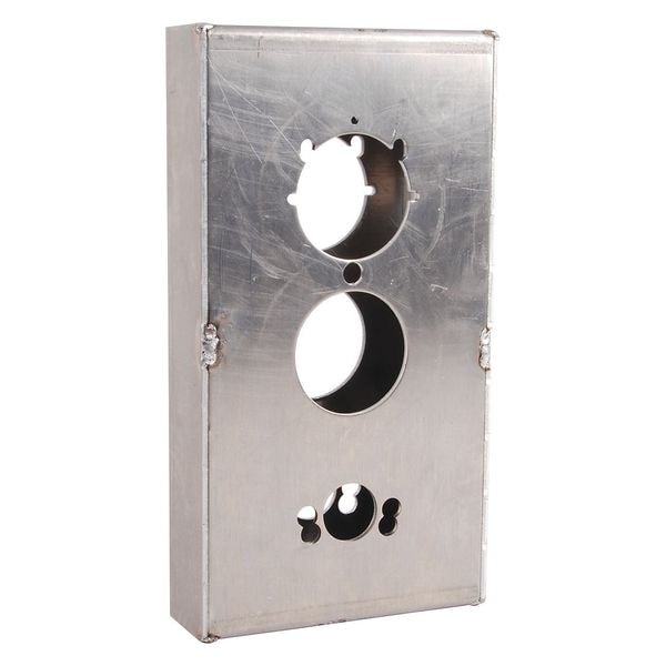 Keedex Weldable Gate Box, Silver, 2-3/8" W K-BXSIM | Zoro