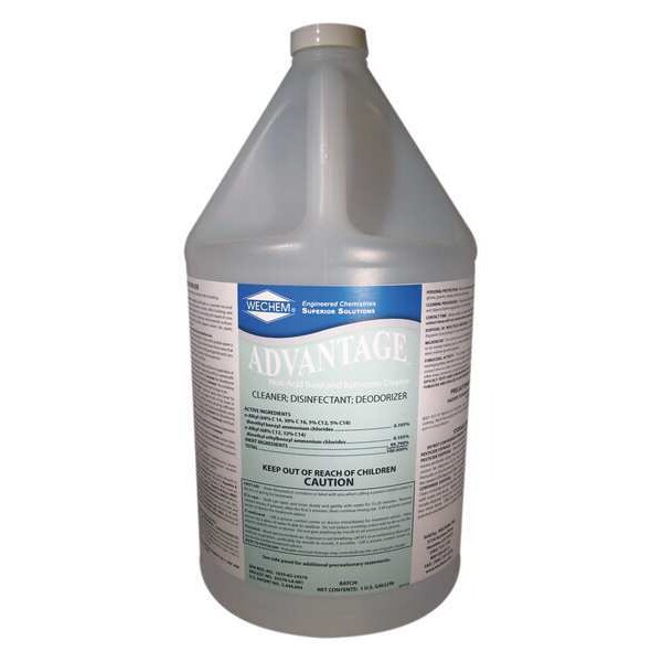 Wechem Non-Acid Bowl/Bath Cleaner, PK12 D100Q | Zoro