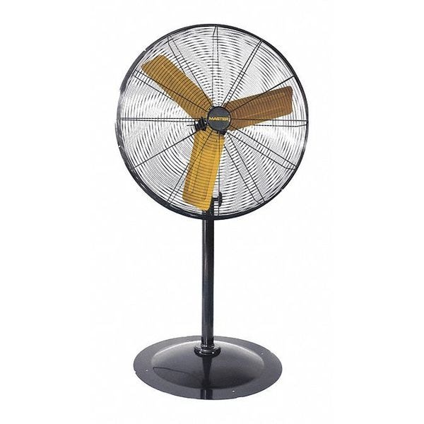 Master Industrial Pedestal Fan, 30 in. MAC-30P-DDF-B | Zoro