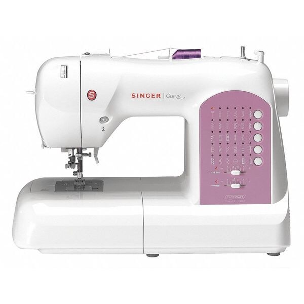 Singer Sewing Co Sewing Machine, White, 30 Stitch Pattern 8763 | Zoro