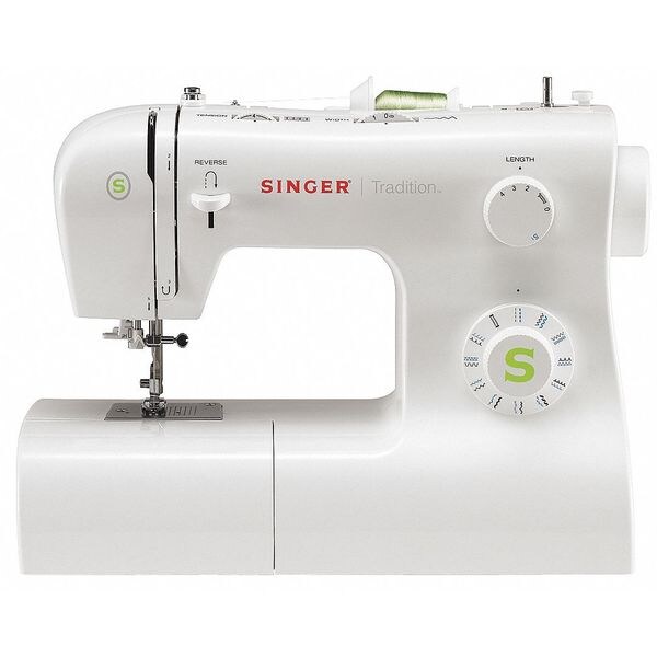 Singer Sewing Co Sewing Machine, White, 23 Stitch Pattern 2277 | Zoro