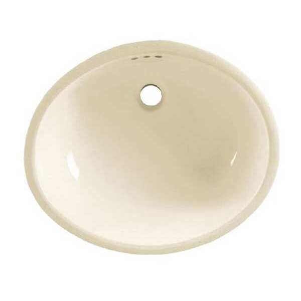 American Standard Undermount Bathroom Sink, Vitreous China, Linen ...
