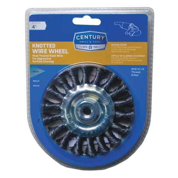 Century Drill & Tool Industrial Angle Grinder Wire Wheel 76048 | Zoro