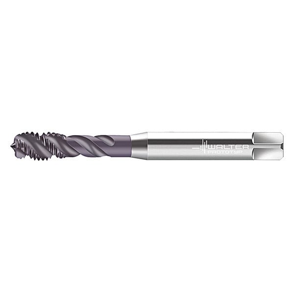 Walter Spiral Flute Tap, Plug, 3 TC142-M4-C0-WY80FC | Zoro