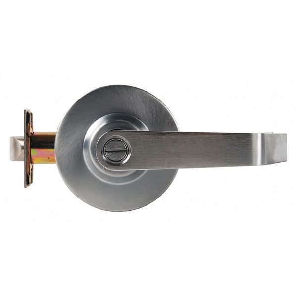 Arrow Lock Door Lever Lockset, Mechanical, Privacy MLX72SB 26D | Zoro