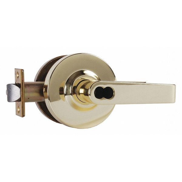 Arrow Lock Door Lever Lockset, Mechanical, Entrance QL12SB 3 IC | Zoro