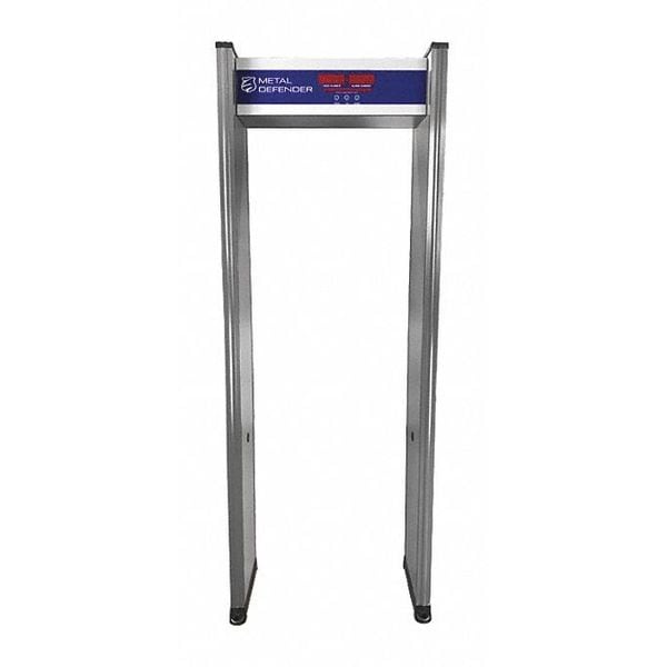 Metal Defender Metal Detector,Walk-Through,Gray,10 Hz (MD-1) | Zoro