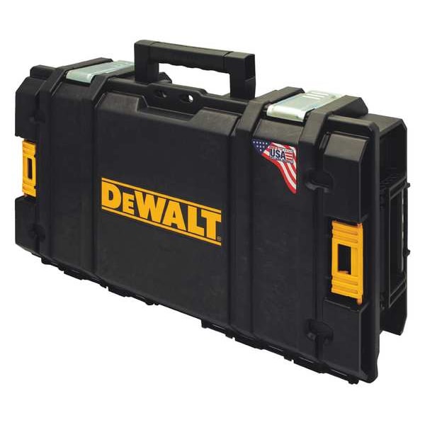 Dewalt ToughSystem Tool Case, Structural Foam, Black, 22 in W x 13 in D ...