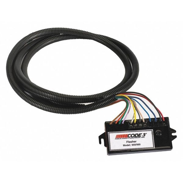 Code 3 Electronic Flasher, Waterproof Type, 12V LEDFLASHER1W | Zoro