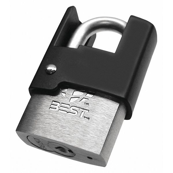 Best Padlock, Coreless, Partially Hidden Shackle, Rectangular Steel ...