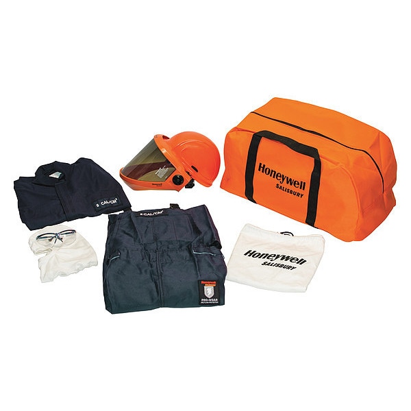Salisbury Arc Flash Protection Clothing Kit, Navy SK82XL-1200-SPL | Zoro