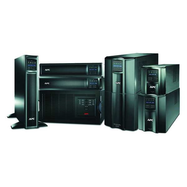 Apc UPS System, 6000VA, 6 Outlets, Rack/Tower, Out: 208/240V AC , In ...