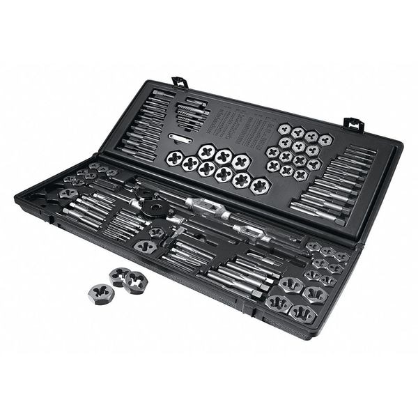 Craftsman Tap and Die Set, 107 Pcs, Metric/Standard 9-52386 | Zoro