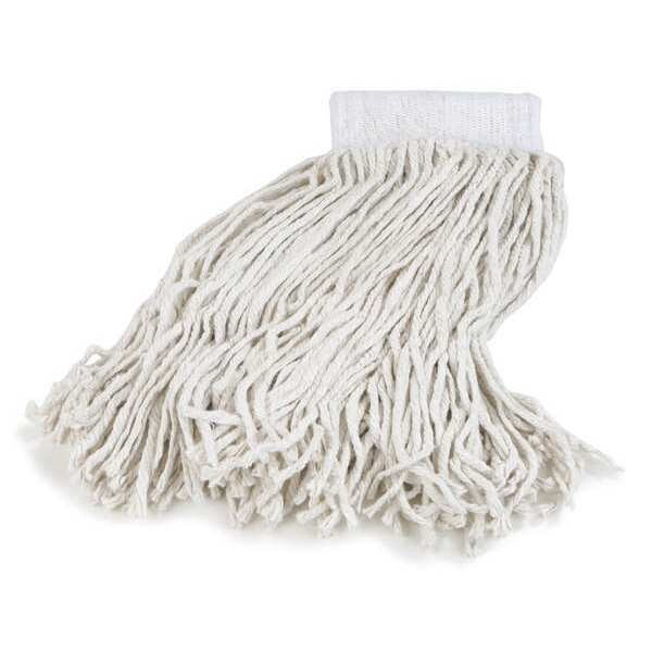 Carlisle Foodservice 5 in Medium Mop, Cut-End, White, PK12 369814B00 | Zoro