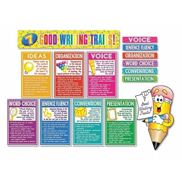 Scholastic Good Writing Bulletin Board Set, PK16 00078073492268 | Zoro