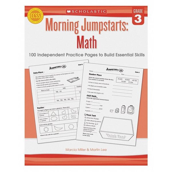 Scholastic Jumpstart Series Book, Math, Grade 3 546416 | Zoro