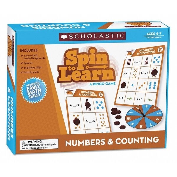 Scholastic Spin to Learn, Numbers/Counting, Ages 4-7 9780545402255 | Zoro