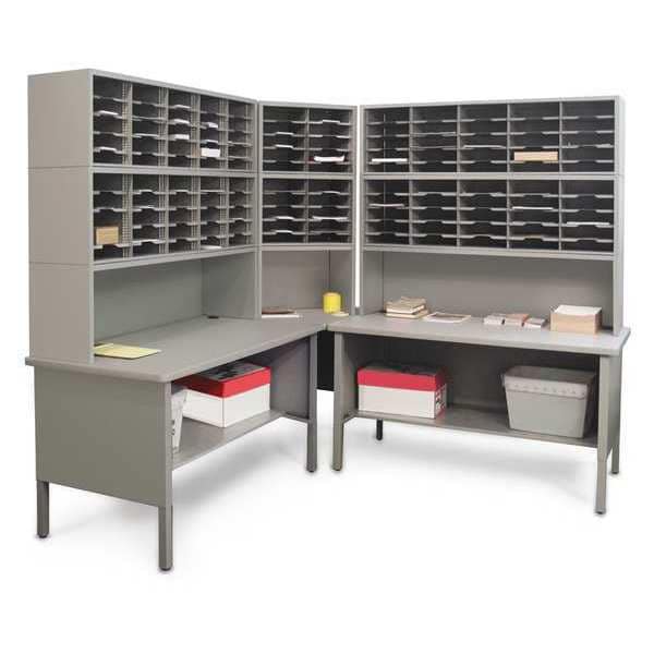 Mailroom 120 Adjustable Slot Corner Literature Organizer UTIL0013 | Zoro