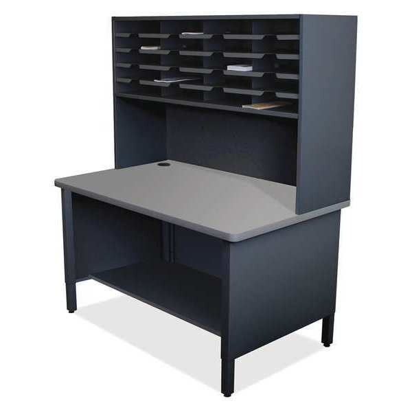 Marvel Mailroom Organizer, Storage Shelf, Riser, 20 Slot UTIL0071/BK | Zoro