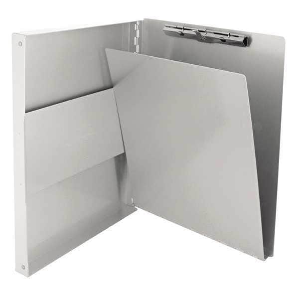 Zoro Select Aluminum Folder, Holds 8.5 x 12", 1/2" Thickness 10517 | Zoro