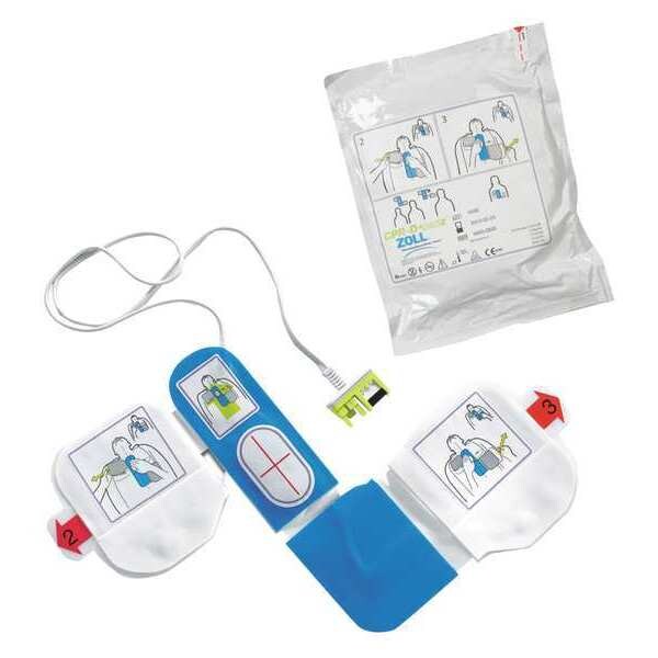 Zoll Electrode Defibrillator Pad, Adult, 5yr 8900080001 | Zoro