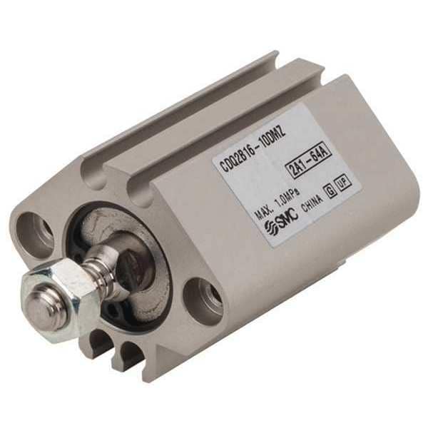 Smc 16mm Bore Compact Cylinder 10mm Stroke CDQ2B16-10DMZ | Zoro