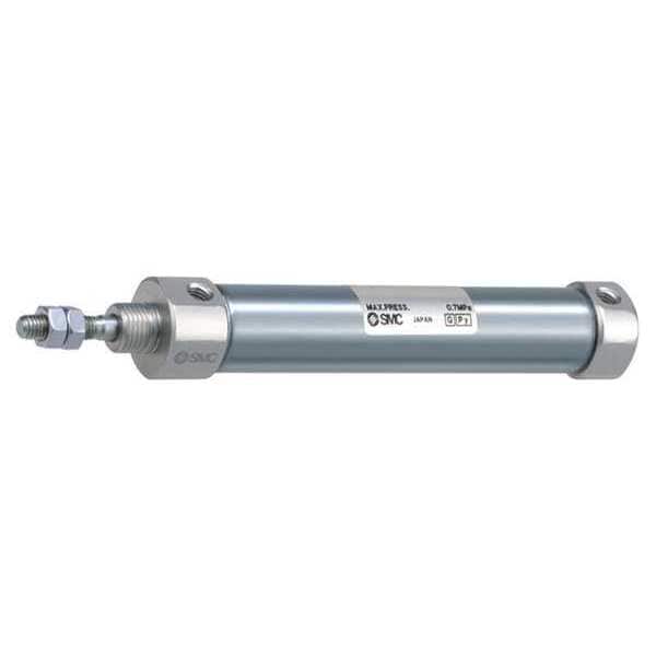 Smc 10mm Bore Mini Air Cylinder 100mm Stroke CDJ2B10-100Z-A | Zoro