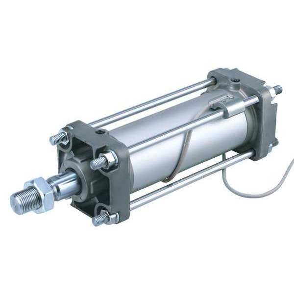 Smc 80mm Bore Tie-Rod Cylinder 150mm Stroke CDA2B80-150Z | Zoro