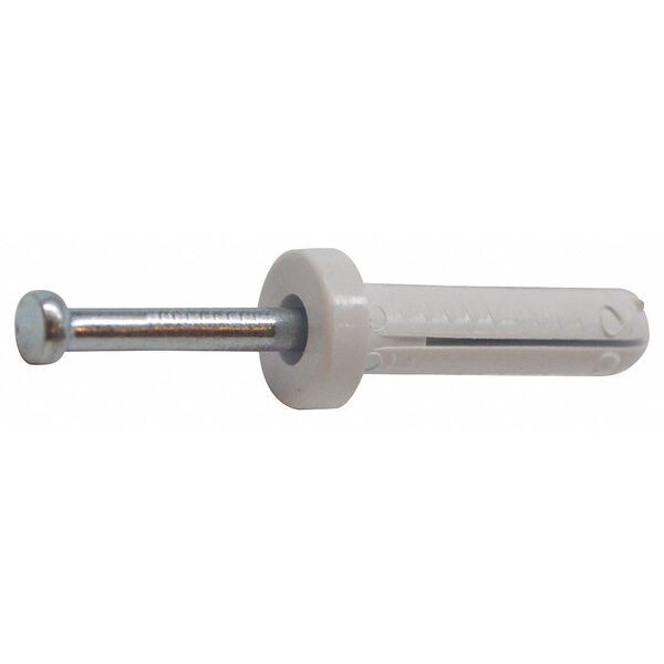 Mkt Fastening Tap-It Nail Drive Anchor, 3/16" Dia., 1" L, 100 PK ...