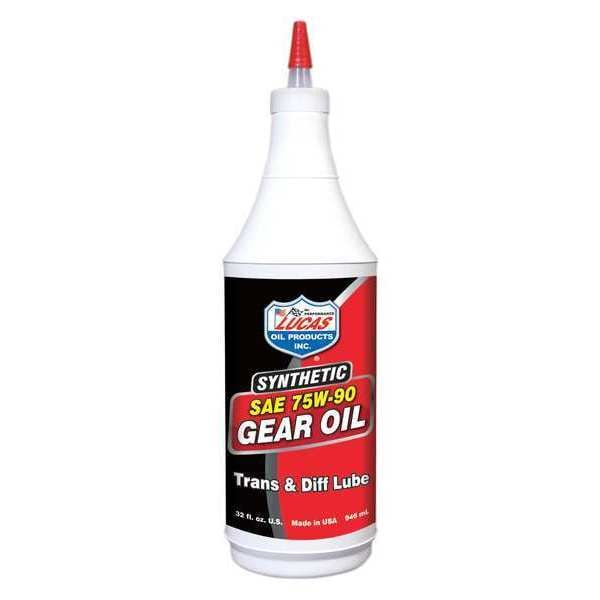 Lucas Oil Synthetic Gear Oil 75W-90, 32 Oz. 10047 | Zoro