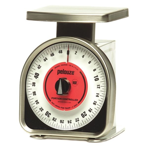 Rubbermaid Commercial Mechanical Portion Control Scale, 50 lb. FGYG450R ...