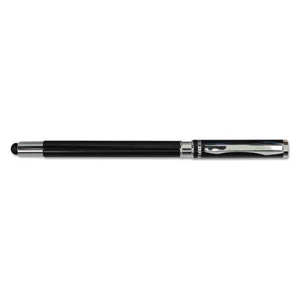 Zebra Pen Ballpoint/Stylus Pen, Twist, Black 33211 | Zoro