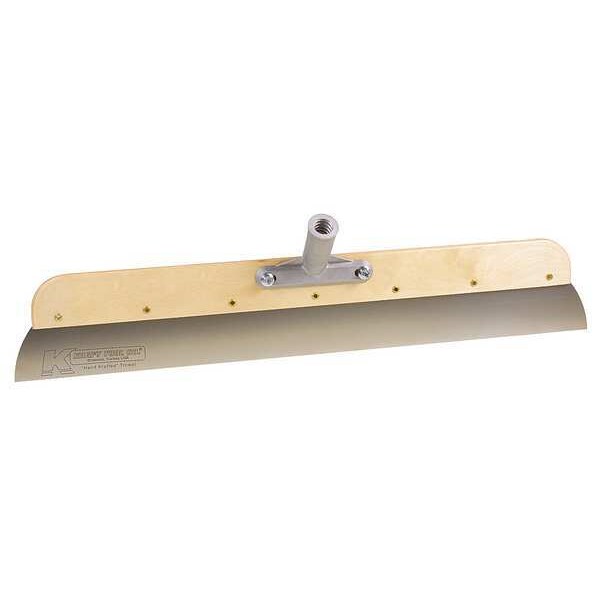 Kraft Tool Hand Held Concrete Smoother, 24 in, Wood GG603 | Zoro