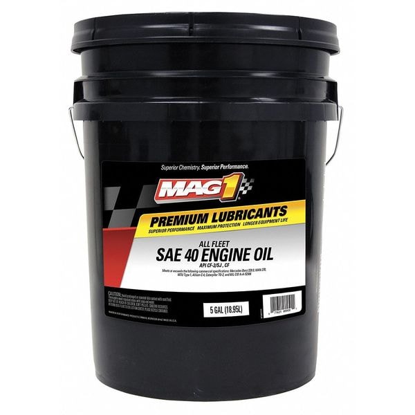 Mag 1 Diesel Engine Oil, 5 Gal., SAE 40 MAG00045 | Zoro