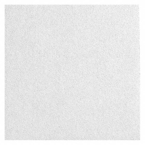 Armstrong Calla Ceiling Tile, 24 in W x 24 in L, Square Lay-In, 15/16 ...