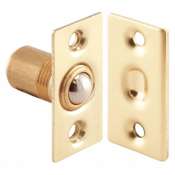 Primeline Tools Bright Brass, Ball Bullet Catch and Strike, with 1-1/2 ...