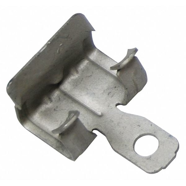 Bird Barrier Netting Bracket, 1-1/2" L, Silver, PK100 ni-gc40 | Zoro