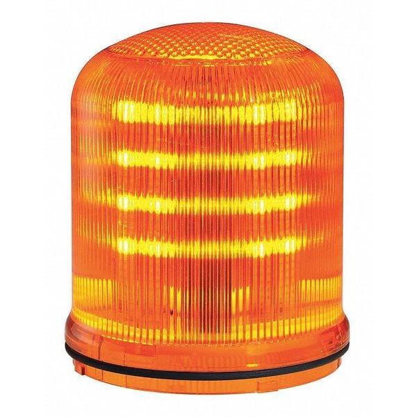 Federal Signal Warning Light, Amber, LED, 12 to 24V AC/DC, 120 to 240V ...