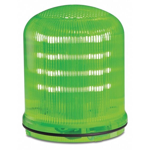 Federal Signal Warning Light, Green, LED, 12 to 24V AC/DC, 120 to 240V ...