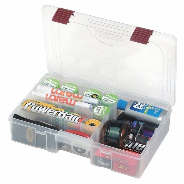 Plano Adjustable Compartment Box with 5 to 21 compartments, Plastic, 2 ...