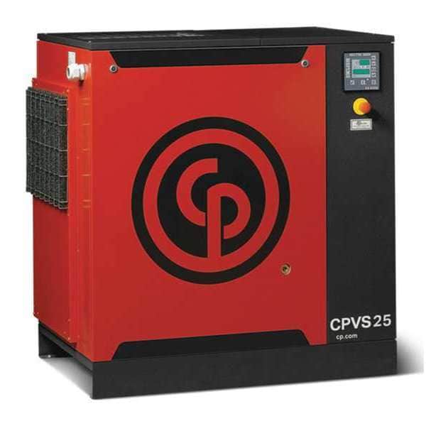Chicago Pneumatic Rotary Screw Air Comp, 25 HP CPVS 25HP BM | Zoro
