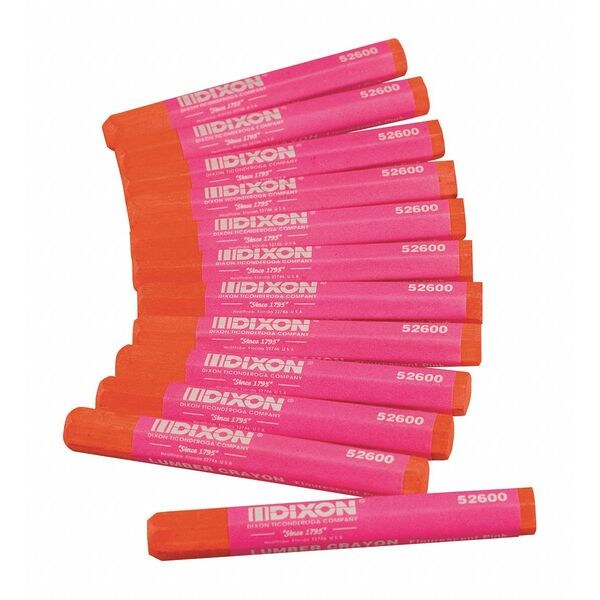 Dixon Ticonderoga Lumber Crayon, 12 PK 52600 | Zoro