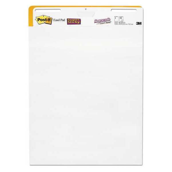 Post-It Pad, Easel, 25"x30", SelfStik, White, PK2 559 STB | Zoro